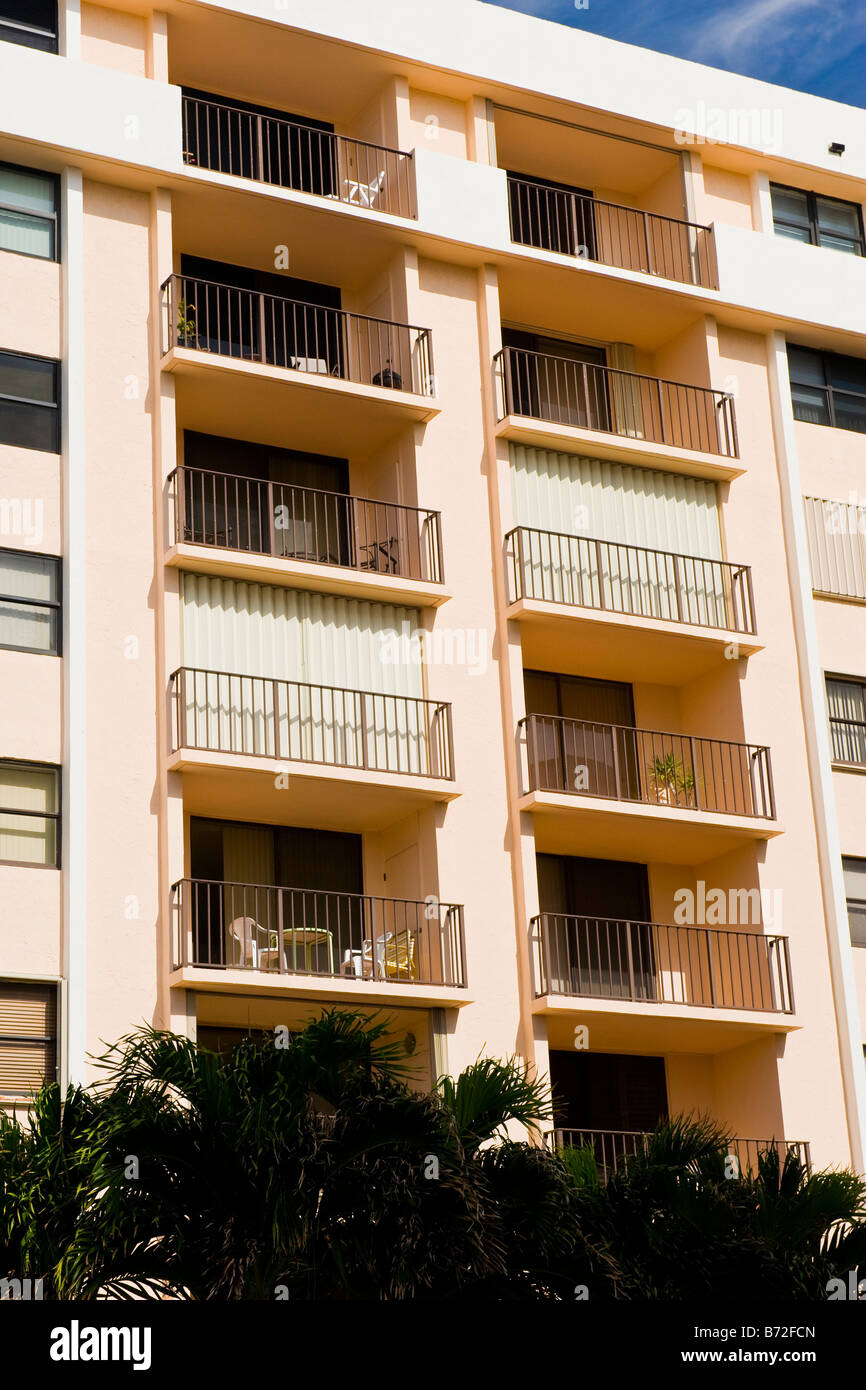 Palm Beach Florida study of apartment block high rise flats ...