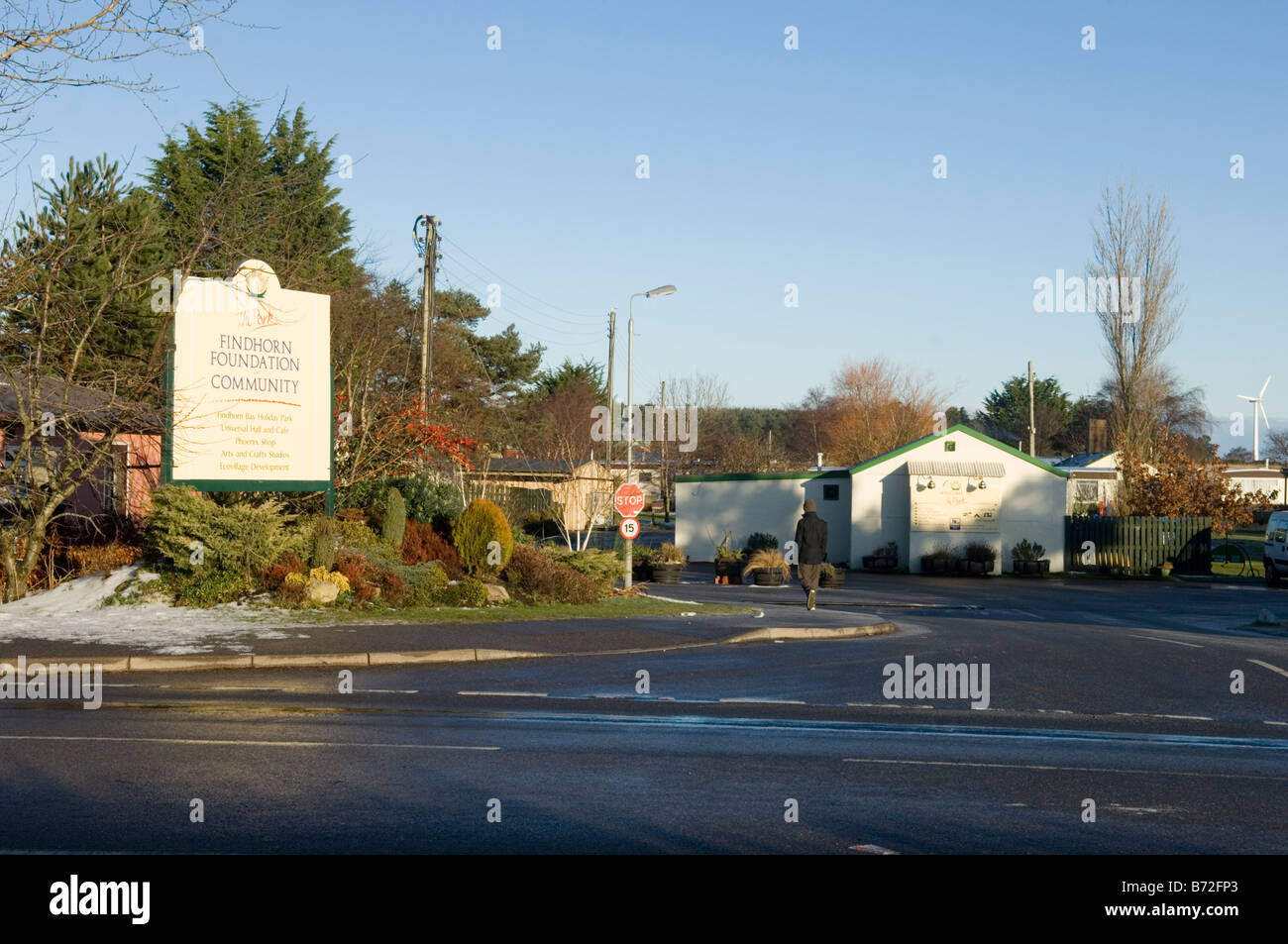 Findhorn Foundation Community Stock Photo - Alamy