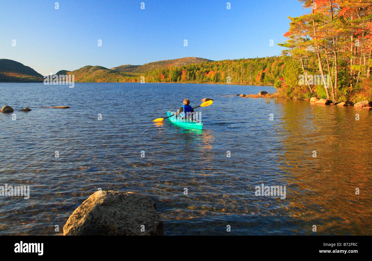 Bubble Pond, Acadia National Park, Maine, USA Stock Photo - Alamy