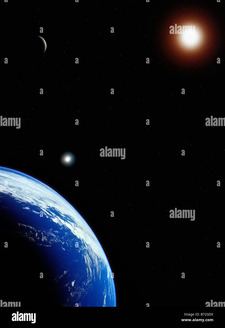 Sun Moon Stars And Planets