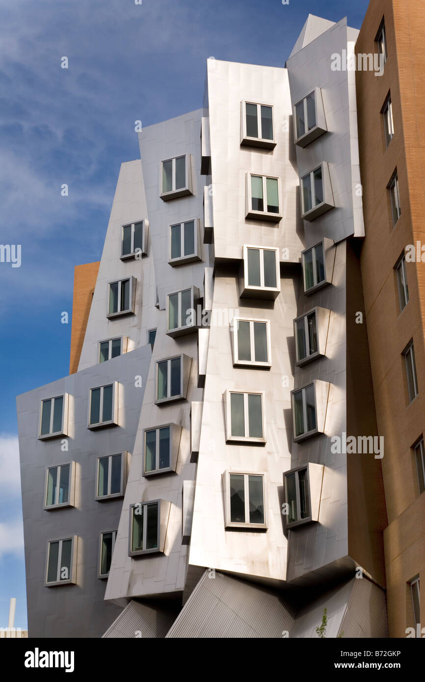 The Stata Centre in Boston designed by Frank Gehry Stock Photo - Alamy