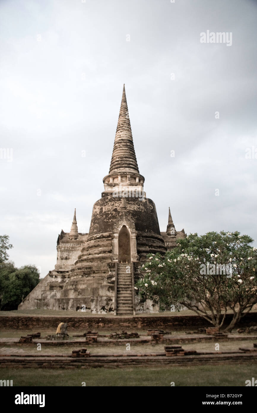 Buddhist wat, temple, Ayuthaya, Thailand Stock Photo - Alamy