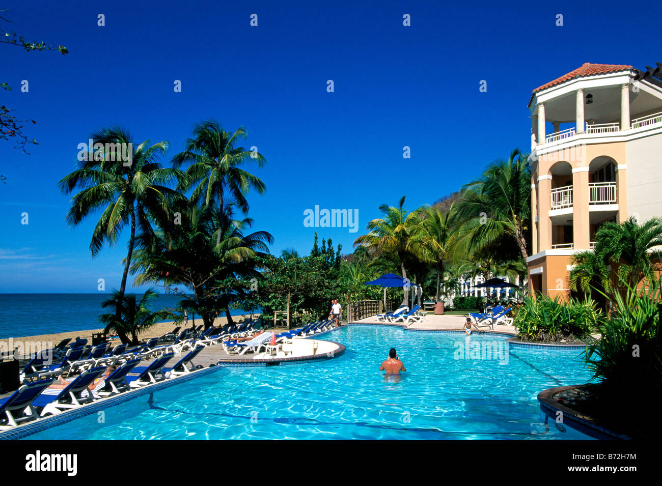 Rincon Beach Resort Rincon Puerto Rico Caribbean Stock Photo - Alamy