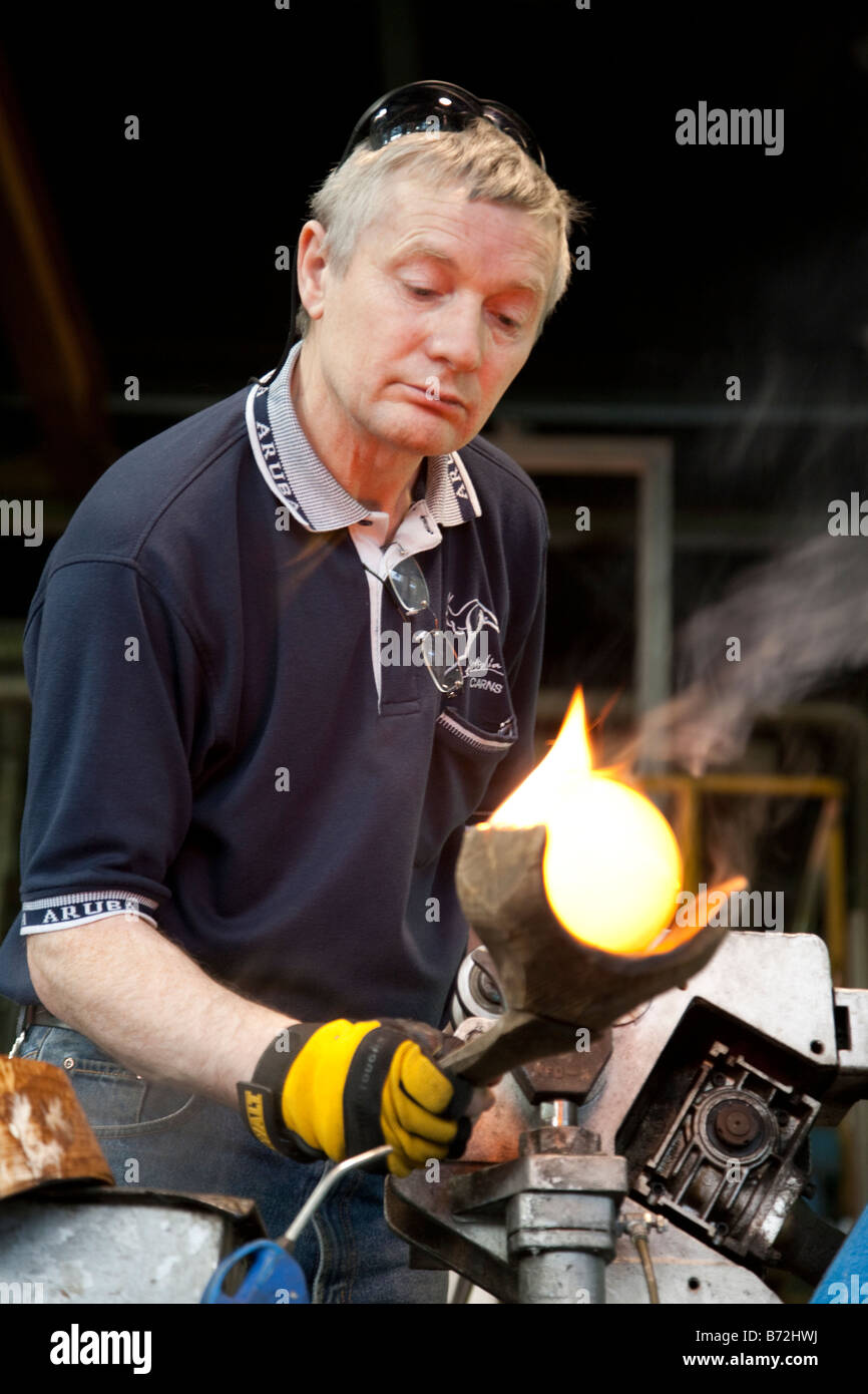 Waterford Crystal, Glass Making factory, Ireland Stock Photo - Alamy