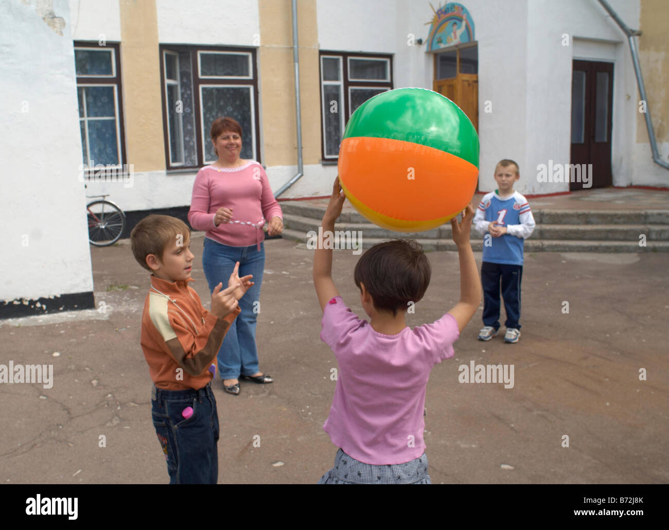 Orphanage playground hi-res stock photography and images - Alamy