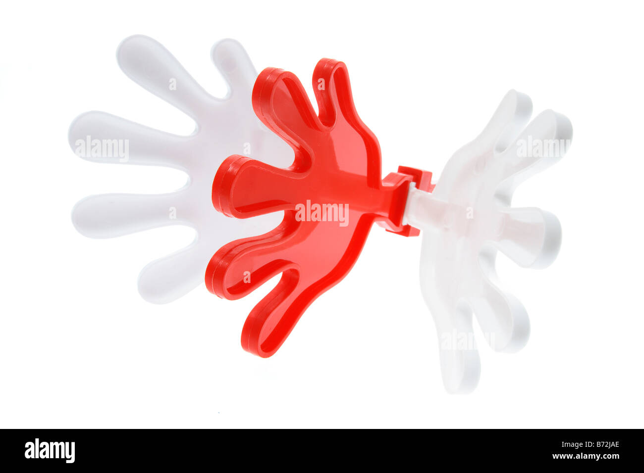 Plastic Toy Hands Stock Photo - Alamy