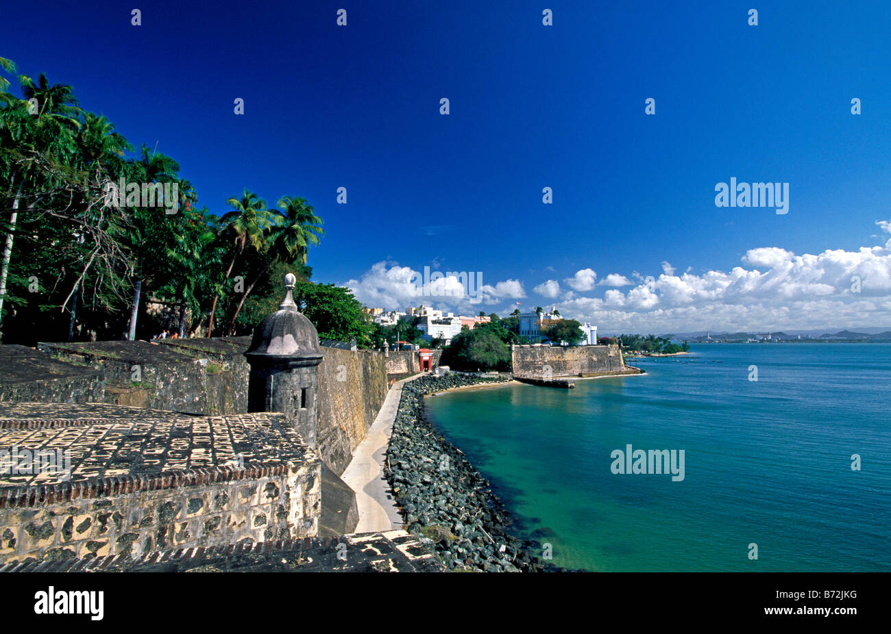 La Fortaleza San Juan Puerto Rico Caribbean Stock Photo - Alamy
