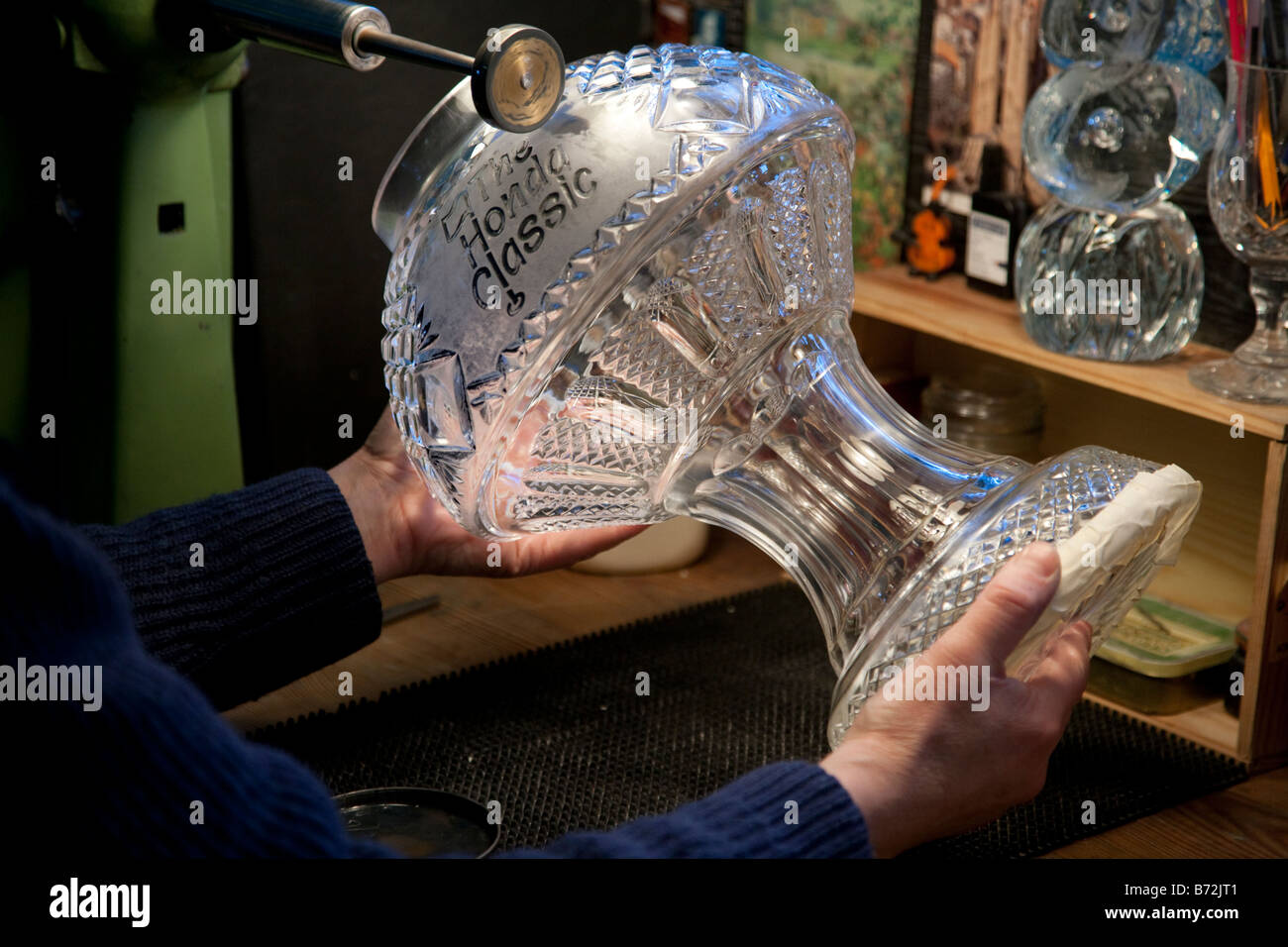 Waterford Crystal, Glass Making factory, Ireland Stock Photo - Alamy