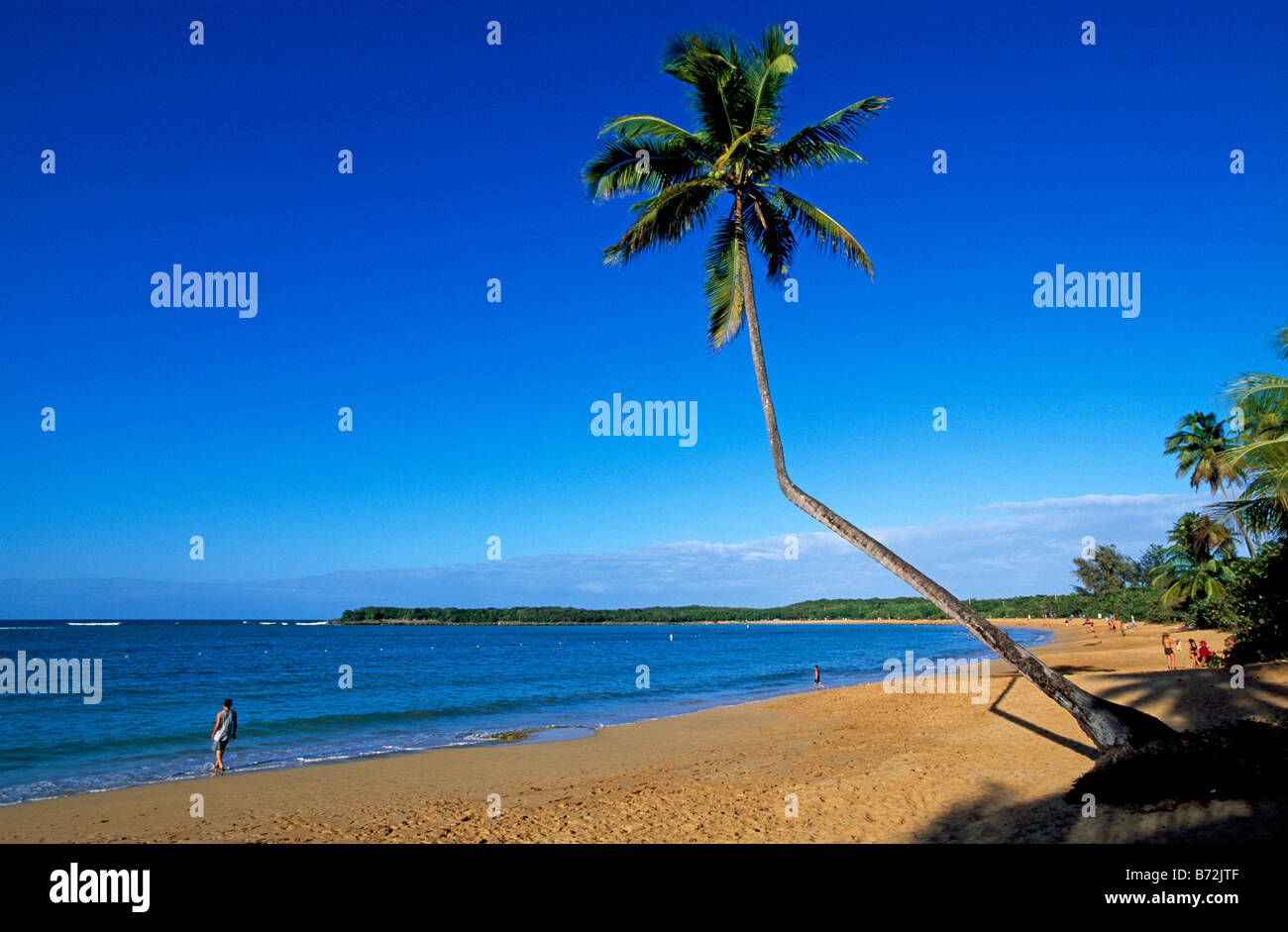 Tres Palmitas Beach Loiza Puerto Rico Caribbean Stock Photo - Alamy