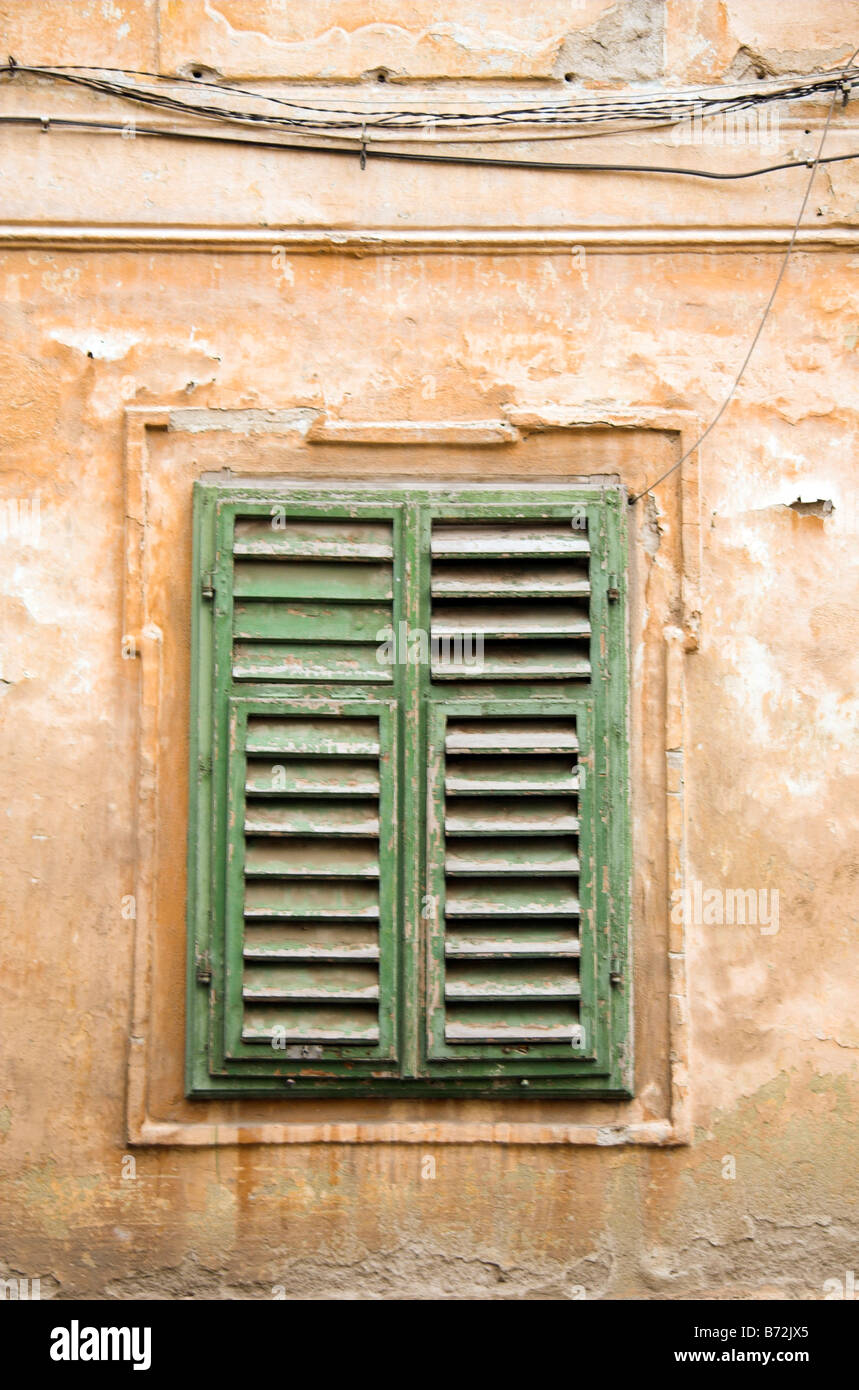 Shuttered house, Sibiu, Transylvania, Romania Stock Photo - Alamy