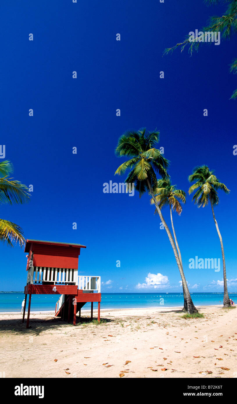 Luquillo Beach Puerto Rico Caribbean Stock Photo - Alamy