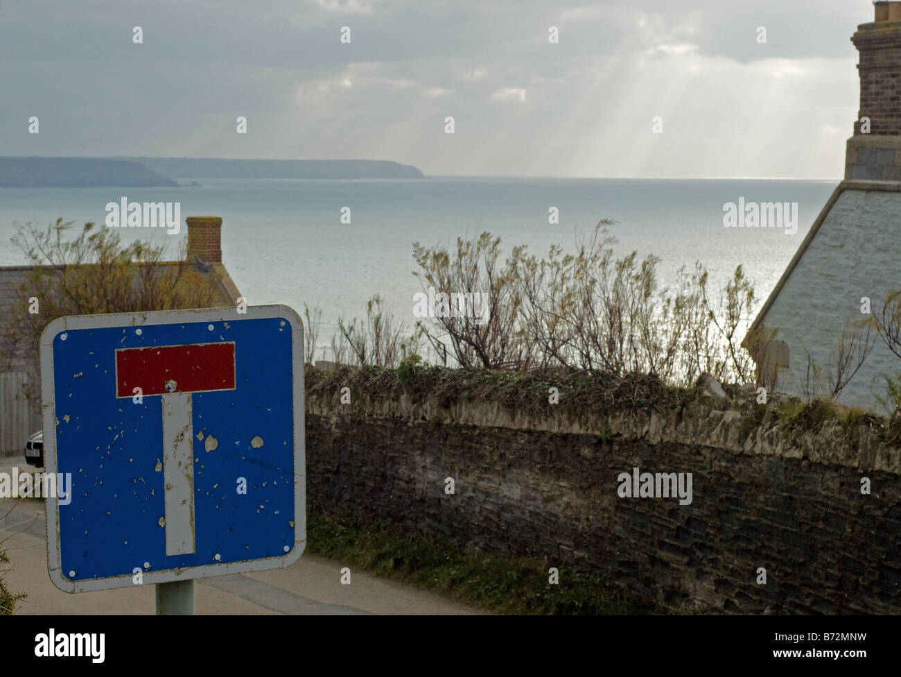 Dead end town hi-res stock photography and images - Alamy