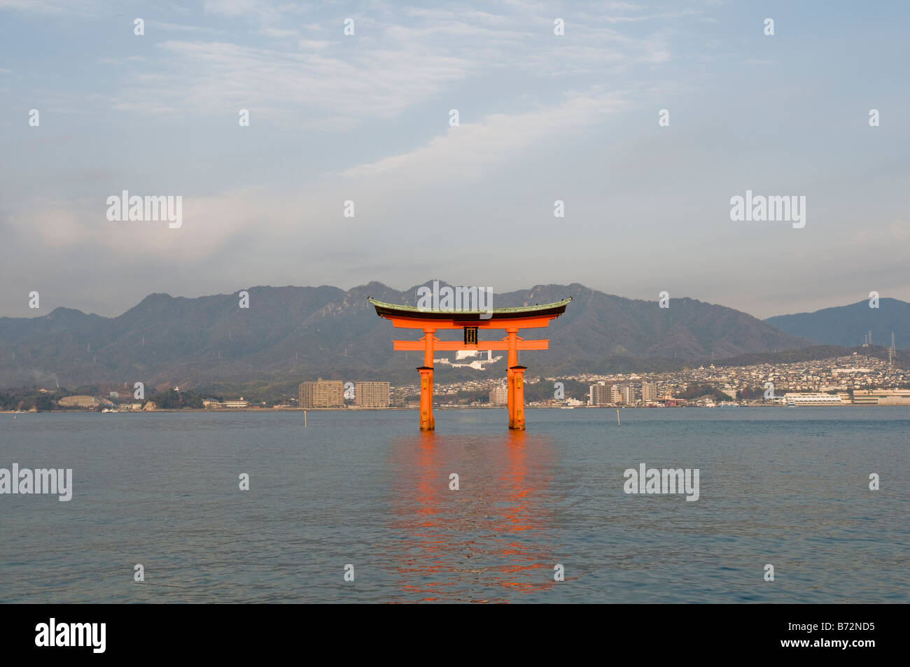 Torri gate hiroshima hi-res stock photography and images - Alamy