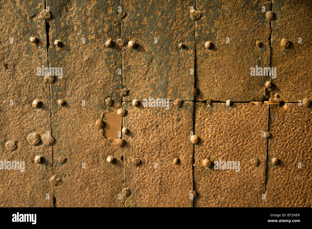 Rusted steel panels Stock Photo - Alamy