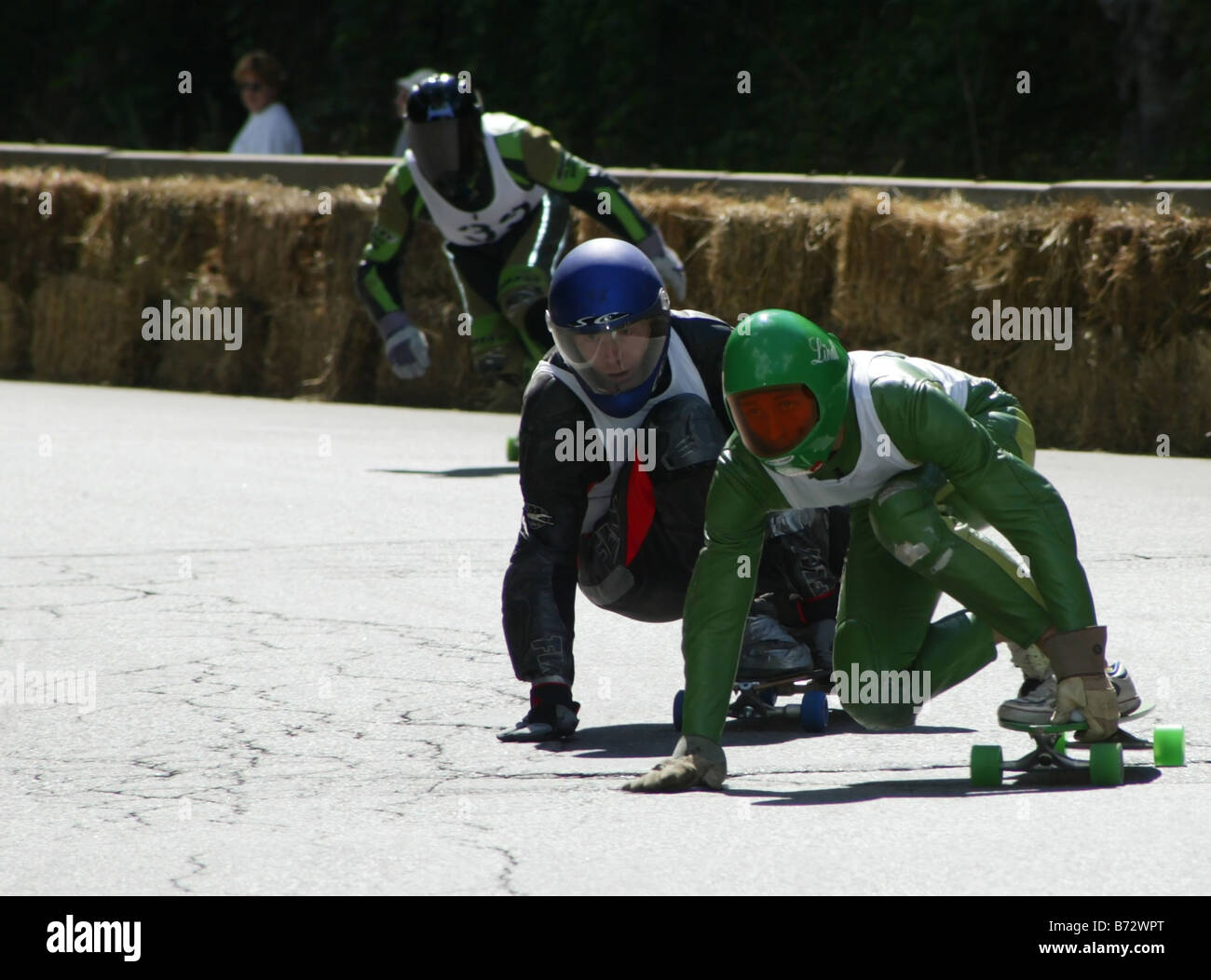 Downhill Longboarding Race