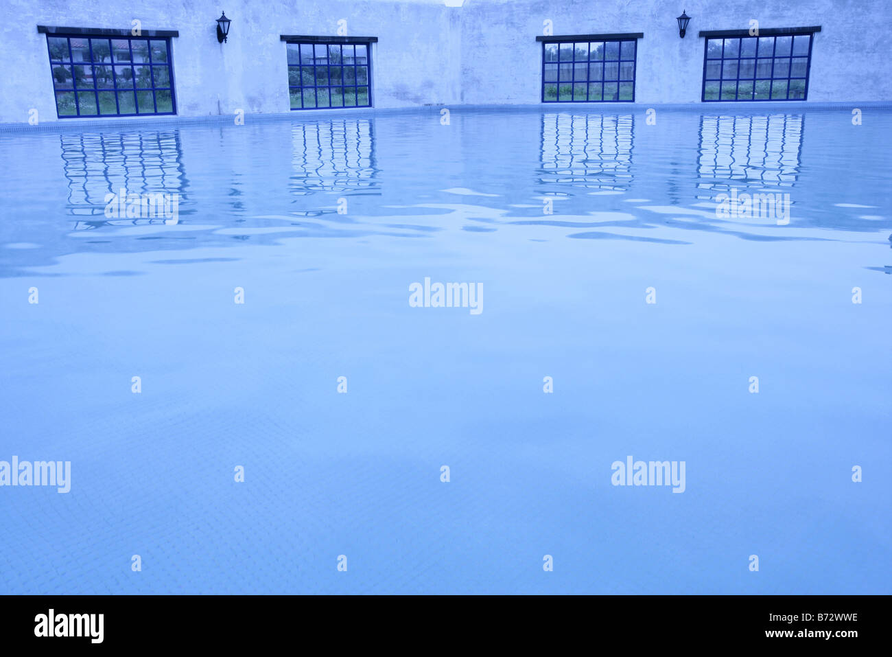 SPA Pool Window Stock Photo - Alamy
