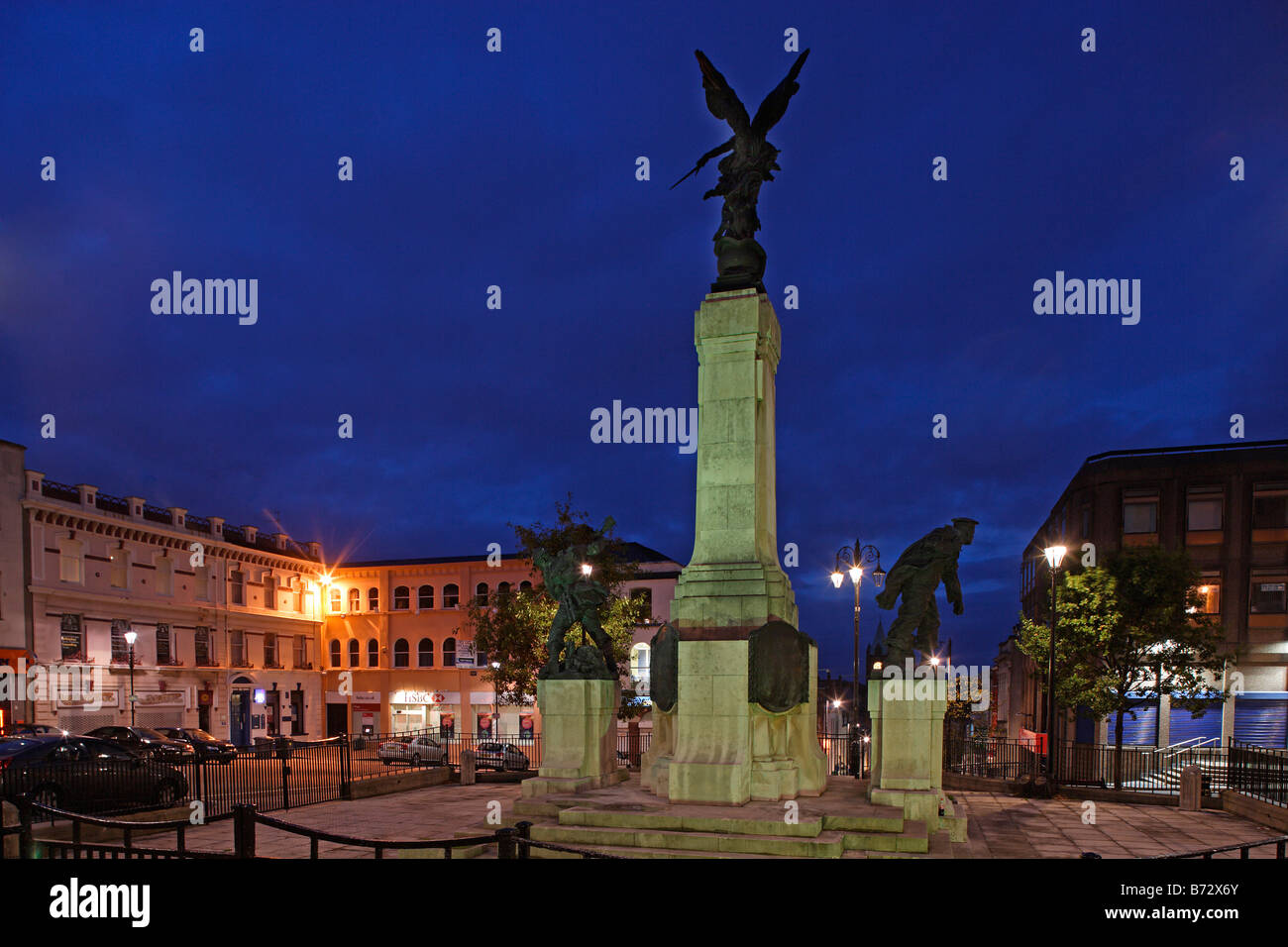 Northern ireland derry londonderry diamond hi-res stock photography and ...