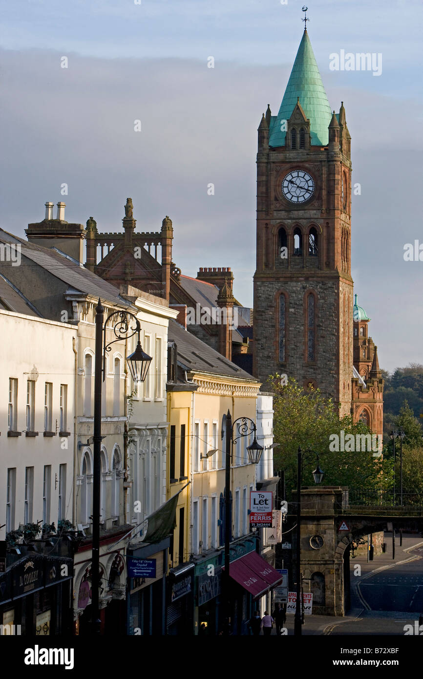 Northern Ireland Derry Londonderry Guildhall Shipquay Street Co Derry ...