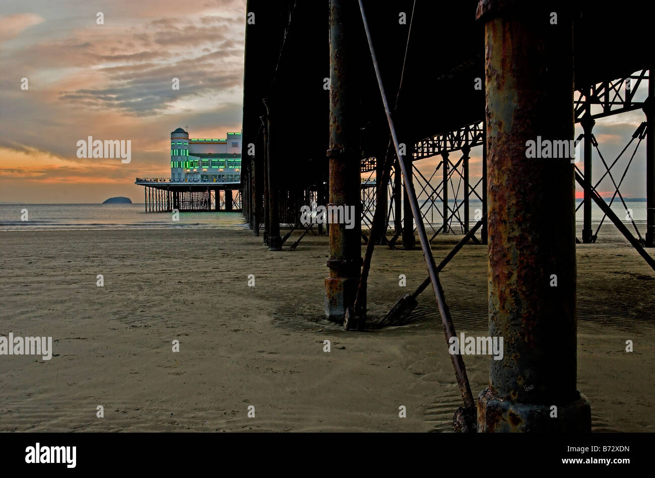 The Grand Pier,Weston-Super-Mare Stock Photo - Alamy