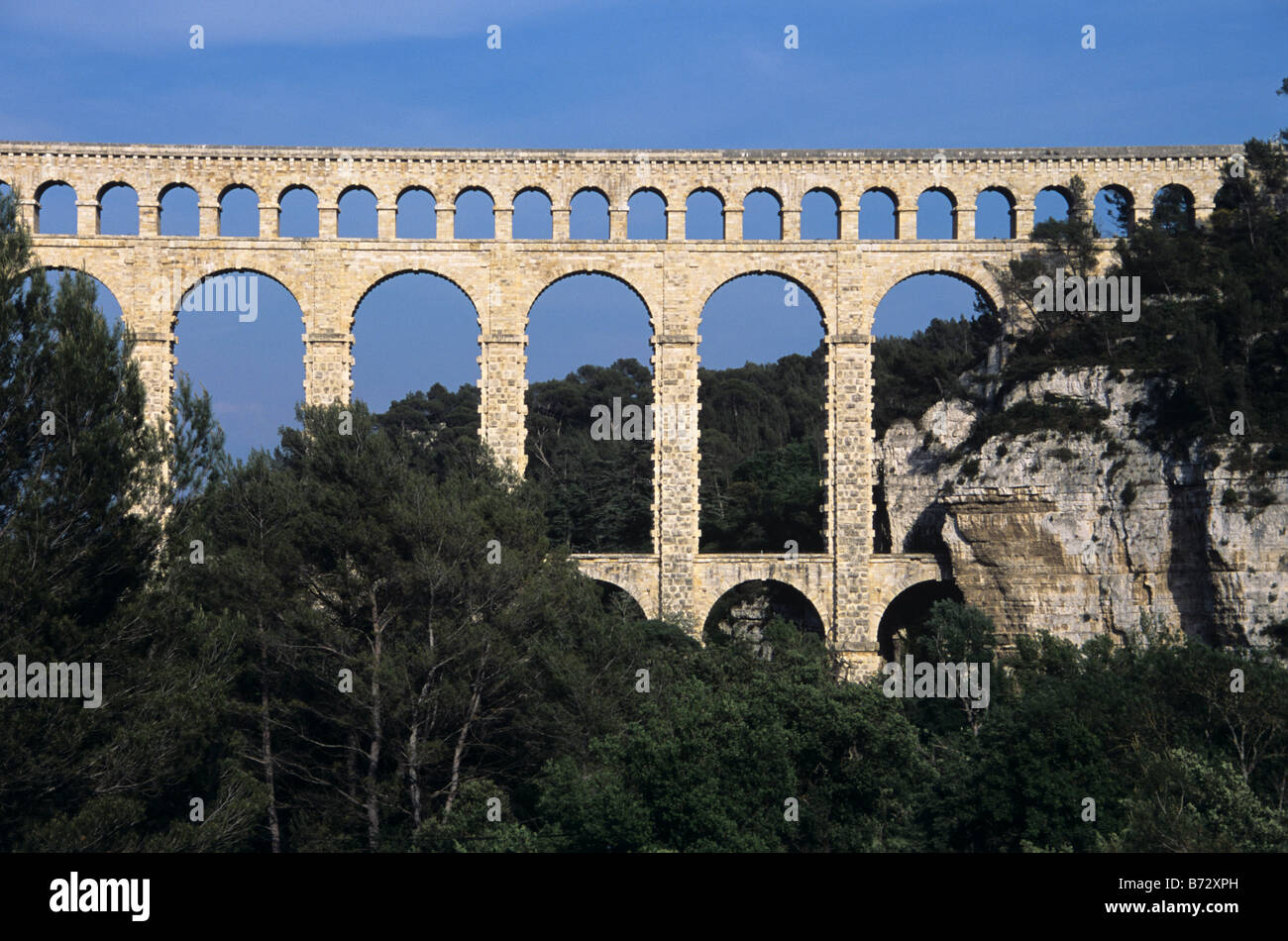 Ventabren viaduct hi-res stock photography and images - Alamy