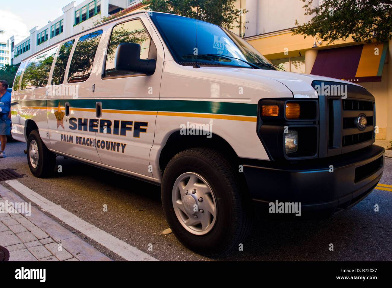 Florida Palm Beach County City Place people carrier of the Sheriff's ...