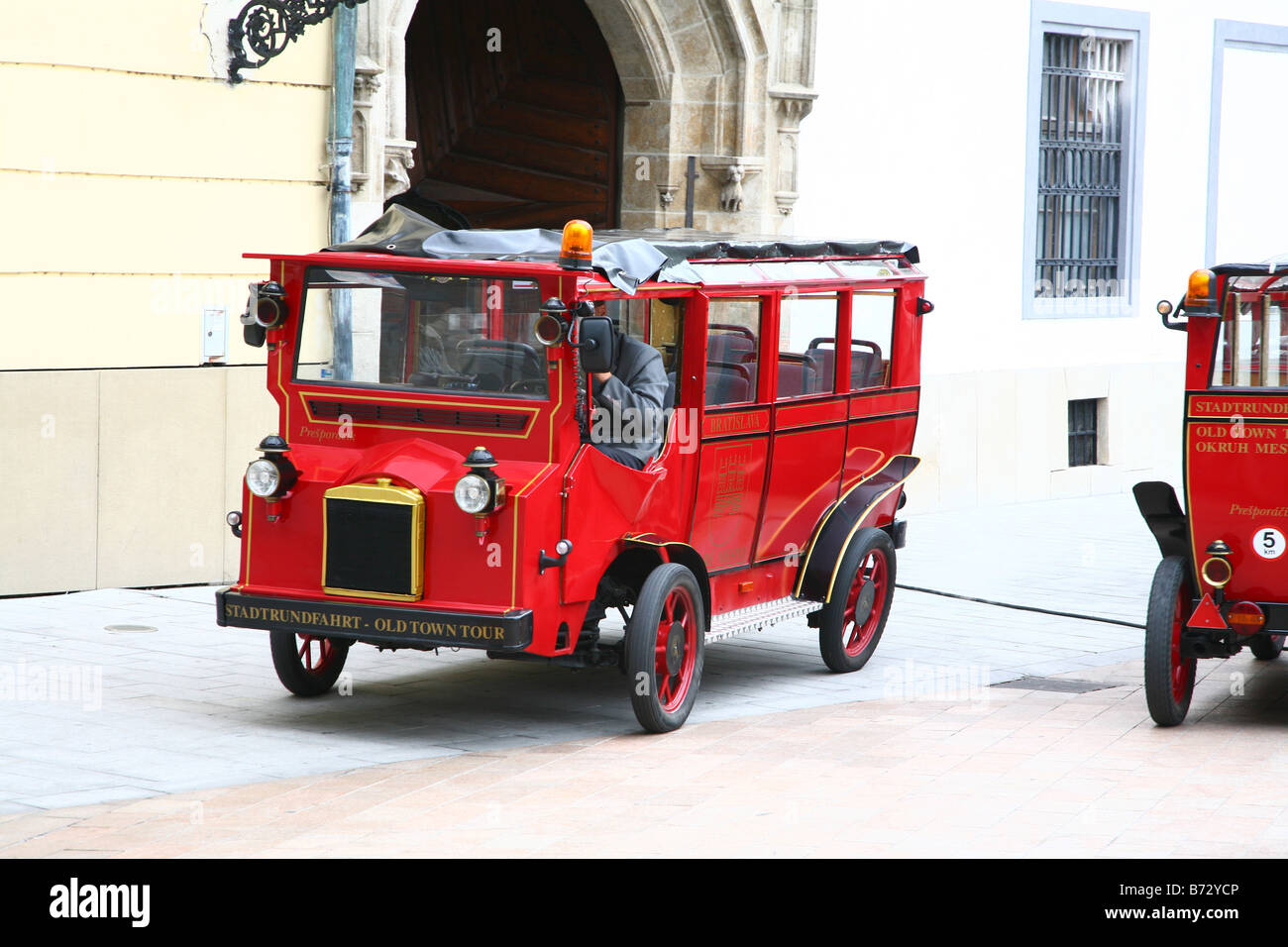 Bratislava tourist bus hi-res stock photography and images - Alamy