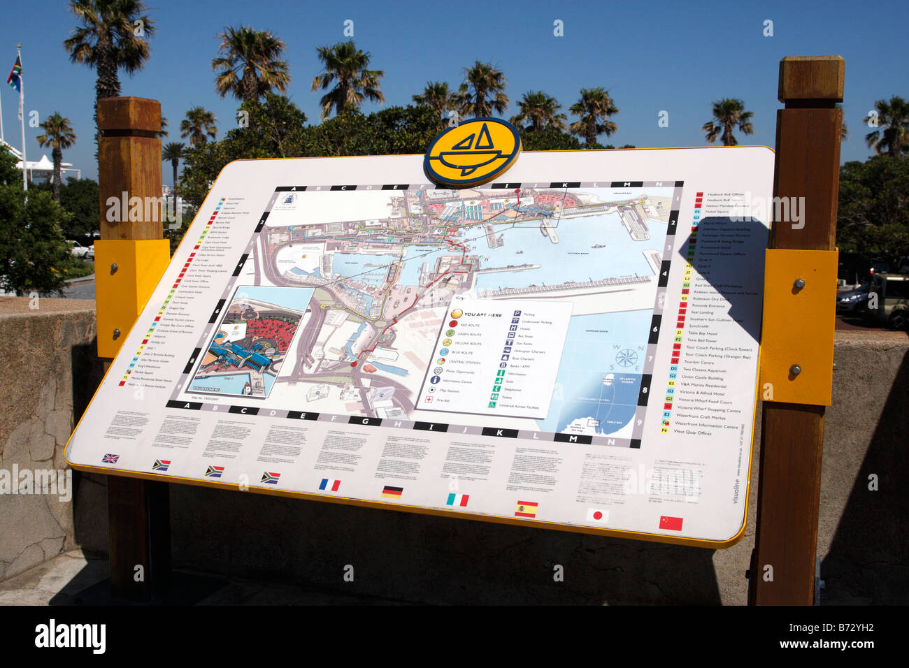 Victoria And Alfred Waterfront Map