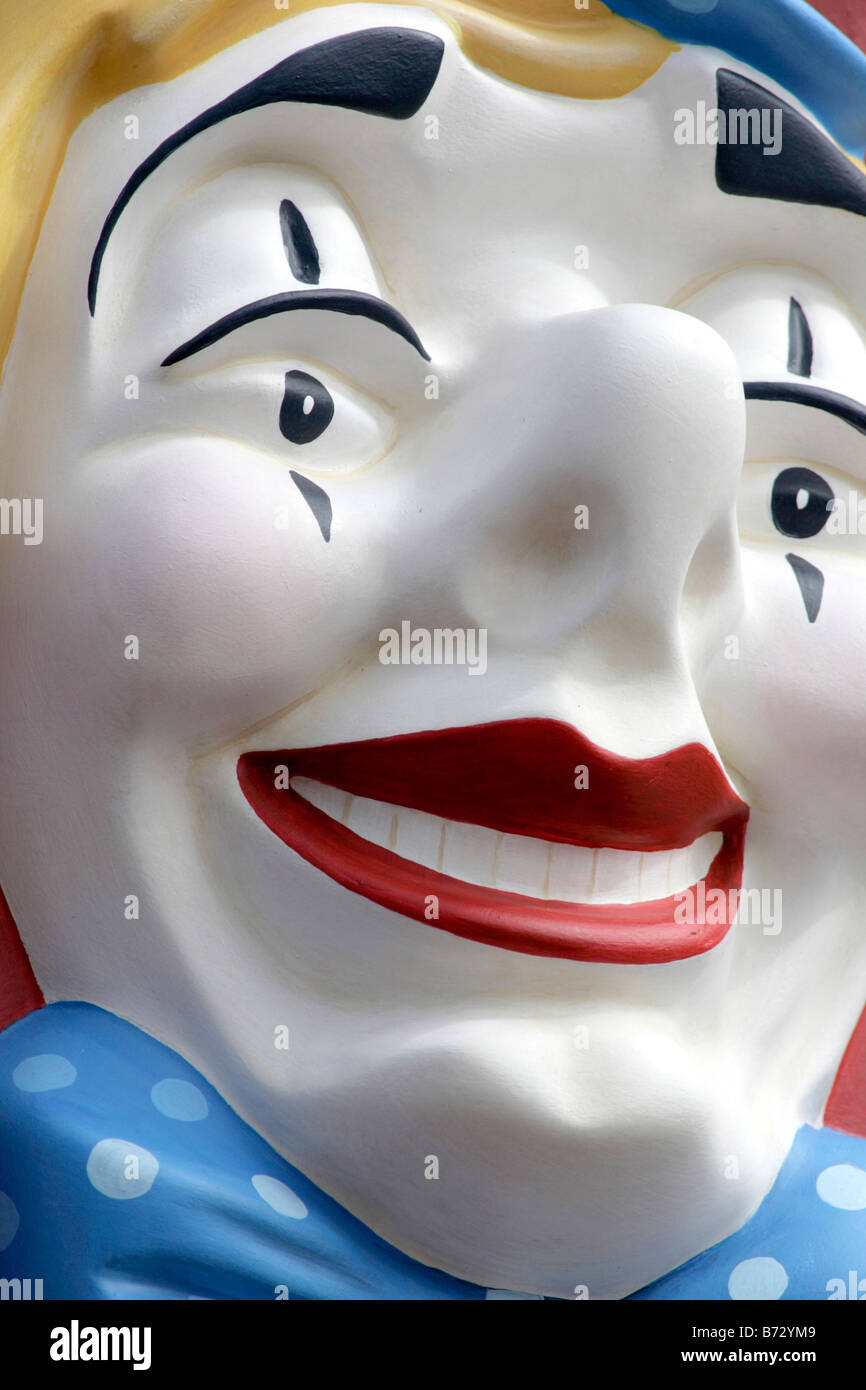 Carnival puppet clown Stock Photo - Alamy