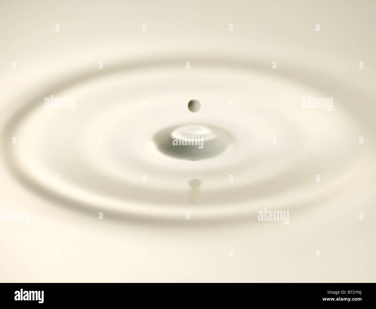 Milk Ripple Drip Stock Photo - Alamy