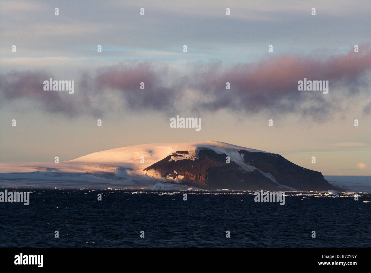 Morning view of the iceberg in the Antarctic Stock Photo - Alamy