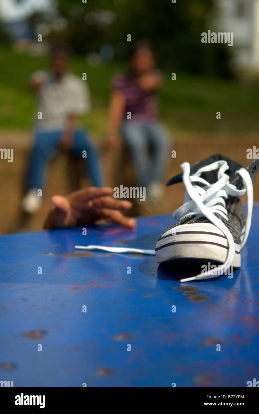 Playground bully hi-res stock photography and images - Alamy