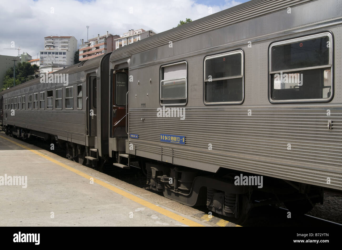The Douro train, Portugal Stock Photo - Alamy