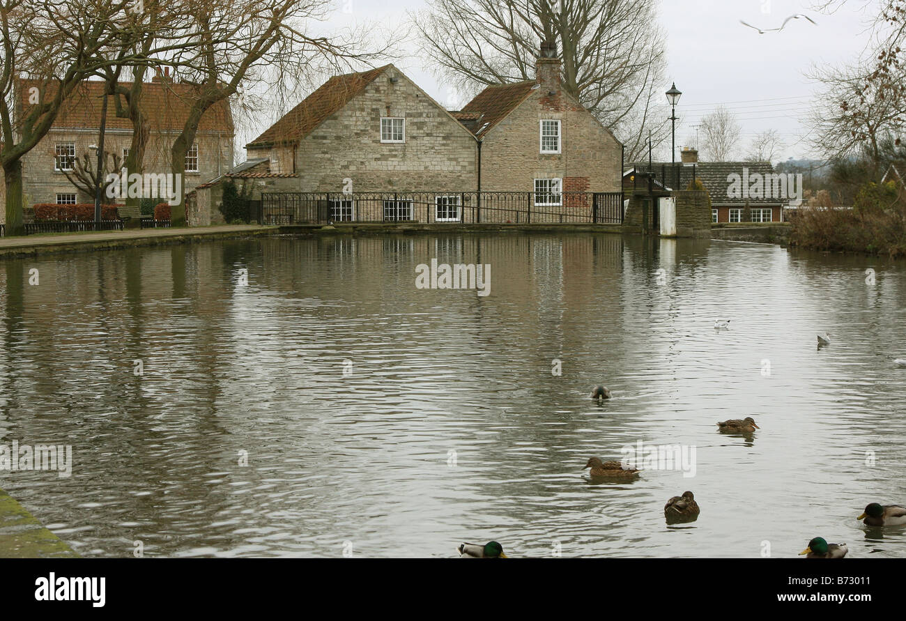 Tickhill the mill dam hi-res stock photography and images - Alamy