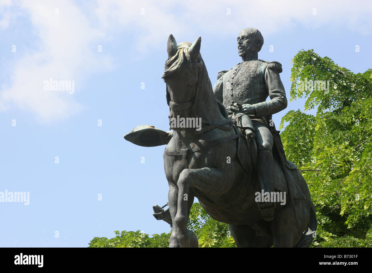 Statue of General Tomas Herrera, hero of Panamanian independence from ...