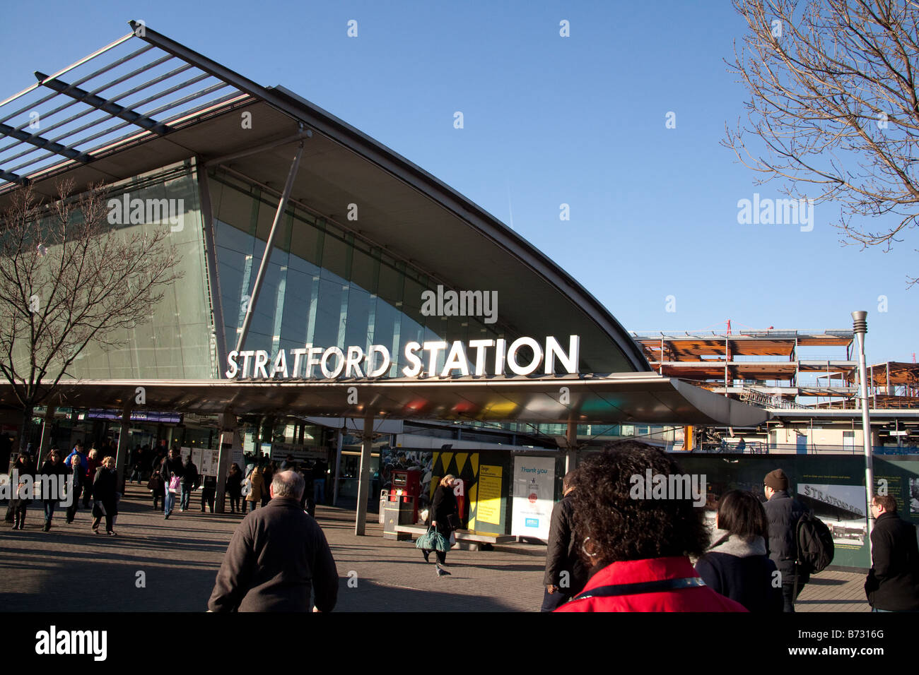 Stratford station London England Stock Photo - Alamy