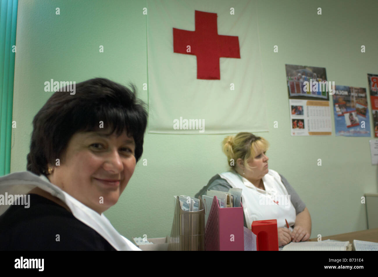 Red cross ukraine nurses hi-res stock photography and images - Alamy