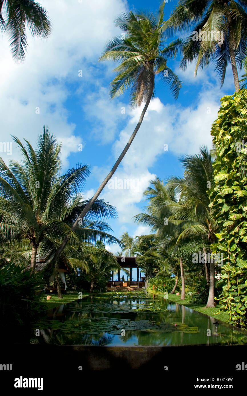 Resort hotel Koh Samui Island Thailand Stock Photo - Alamy