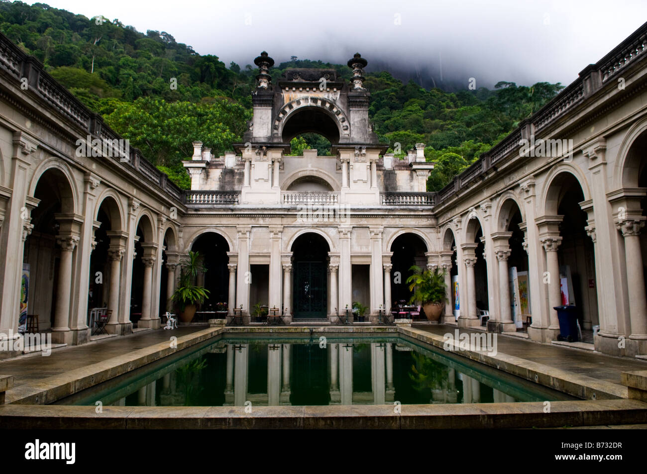 Parque Lage in the grounds of a beautiful 1920s mansion between the ...