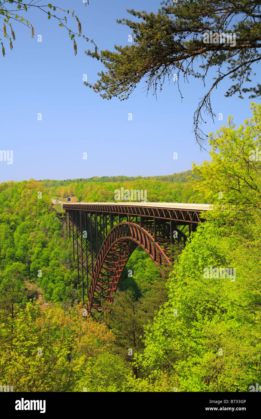 New River Gorge Bridge, New River Gorge National River, West Virginia ...