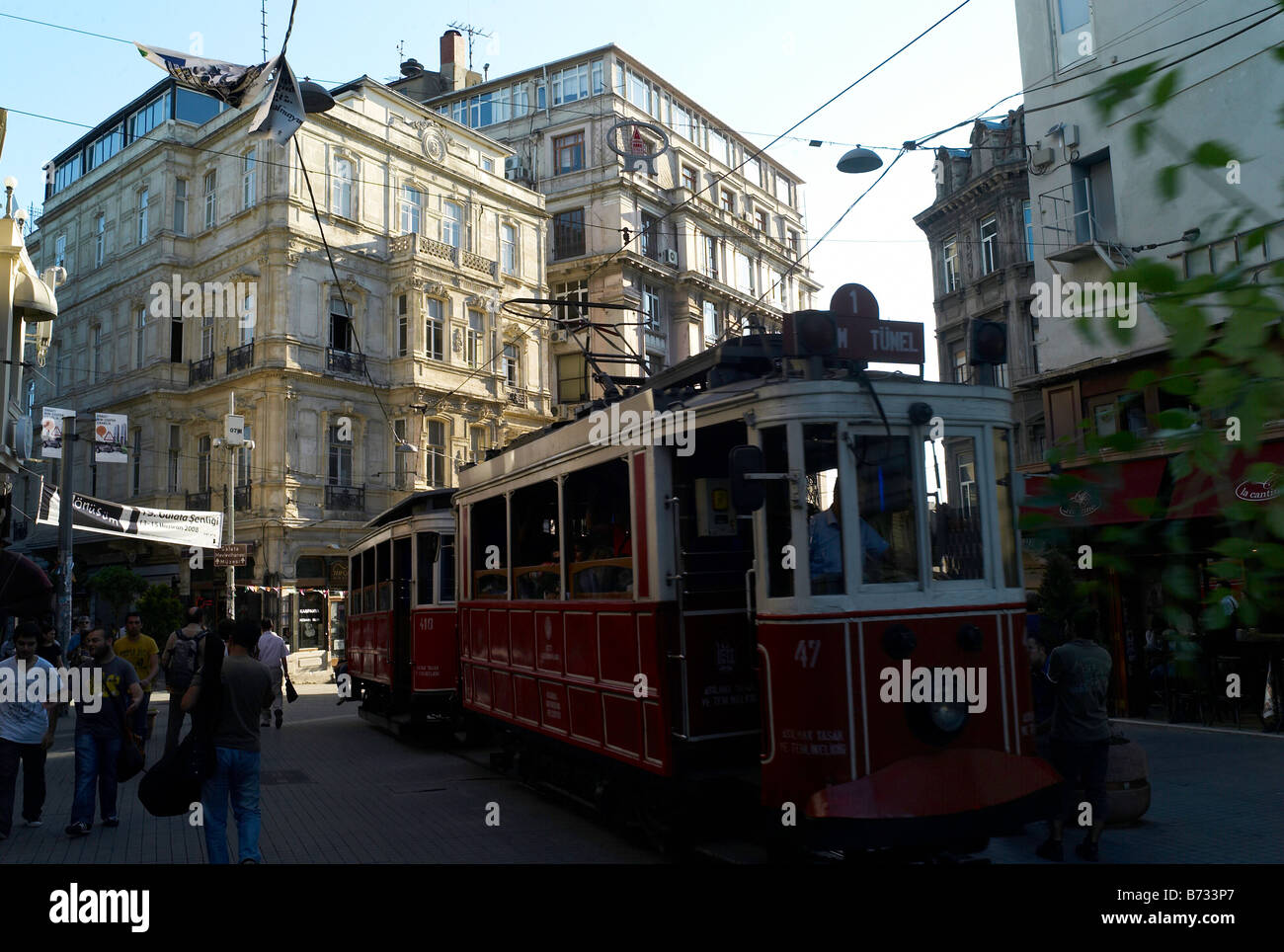 Old tram in istanbul hi-res stock photography and images - Alamy