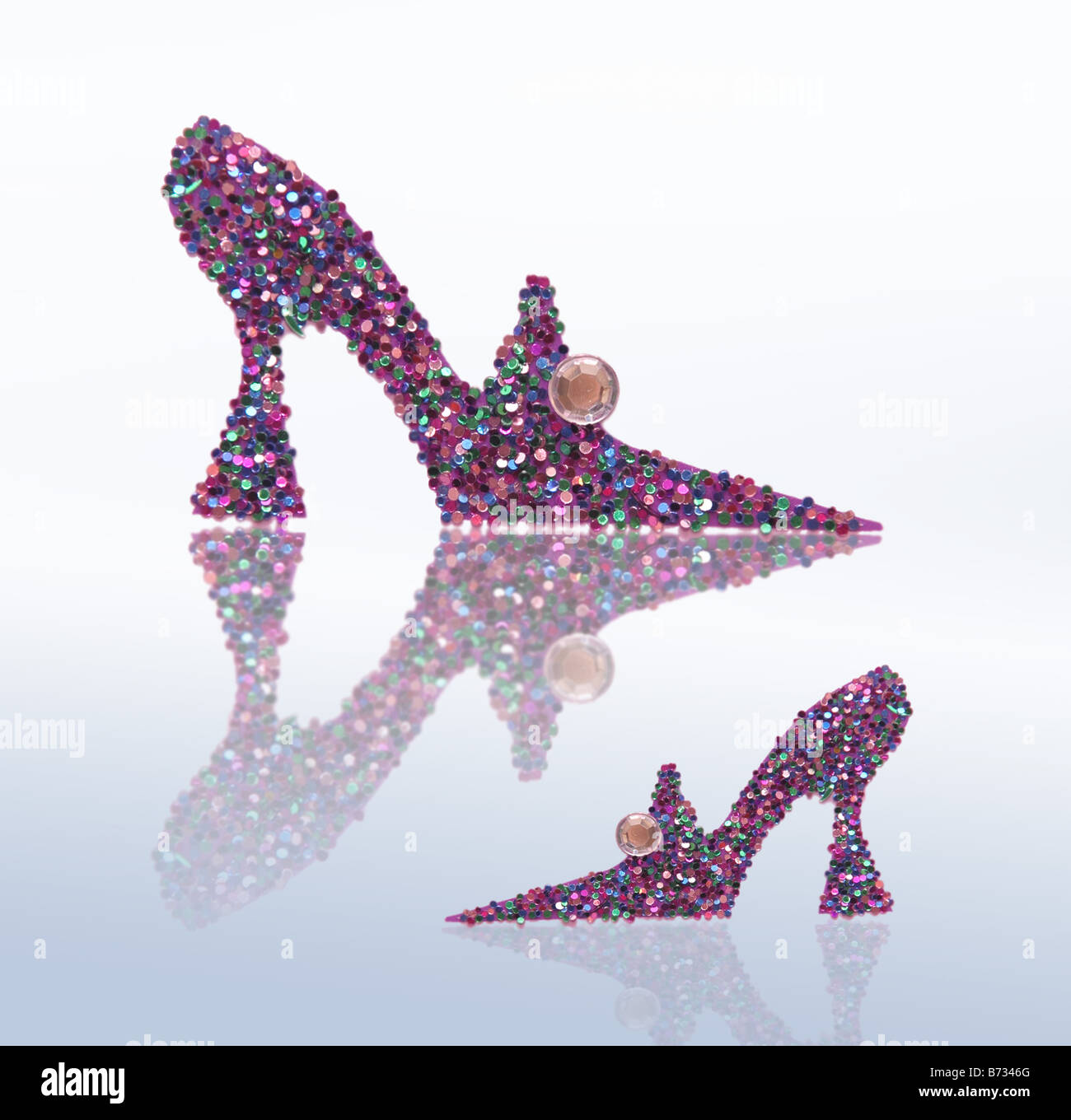 High heel shoe illustration hi-res stock photography and images - Alamy