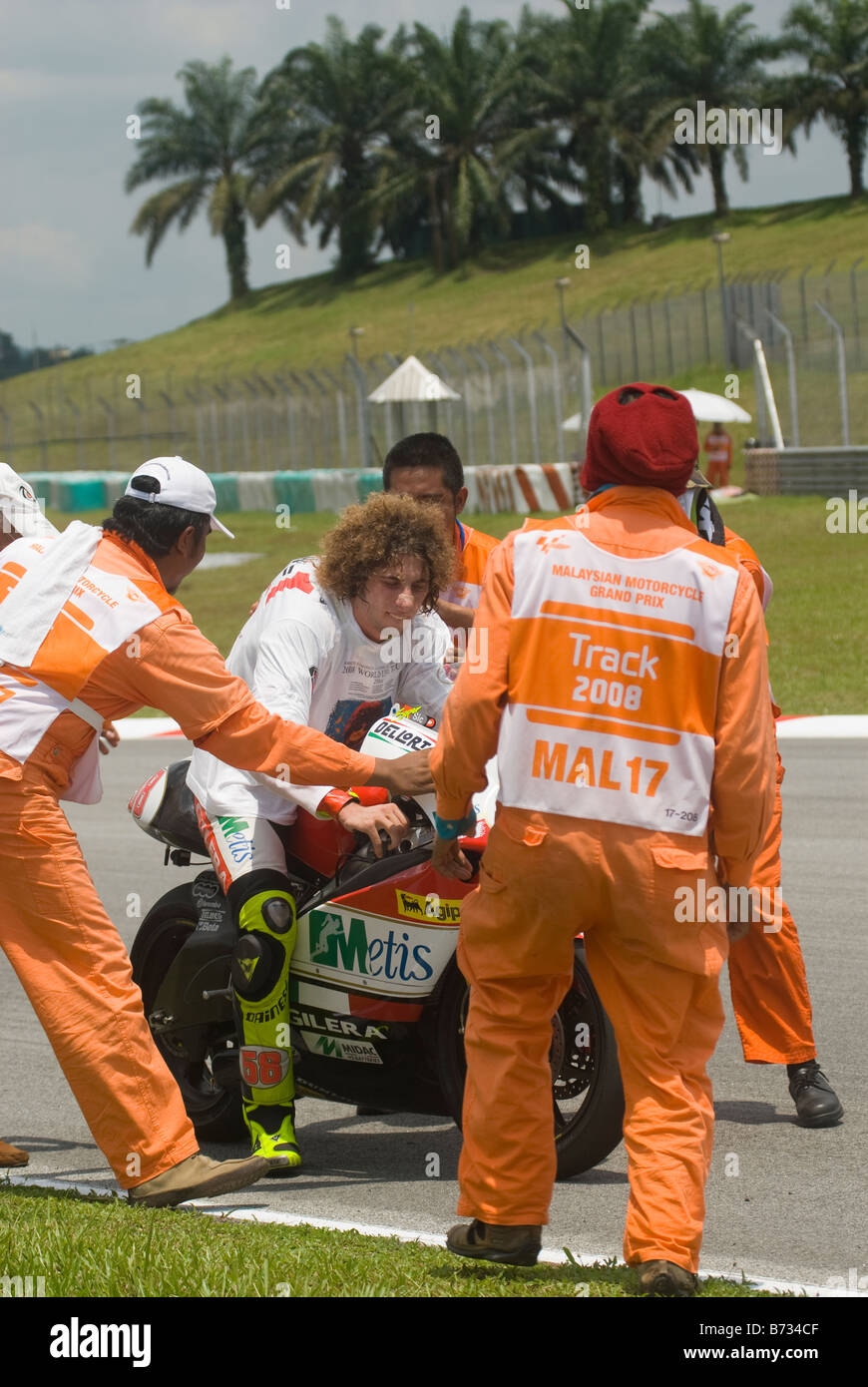 Marco simoncelli circuit hi-res stock photography and images - Alamy