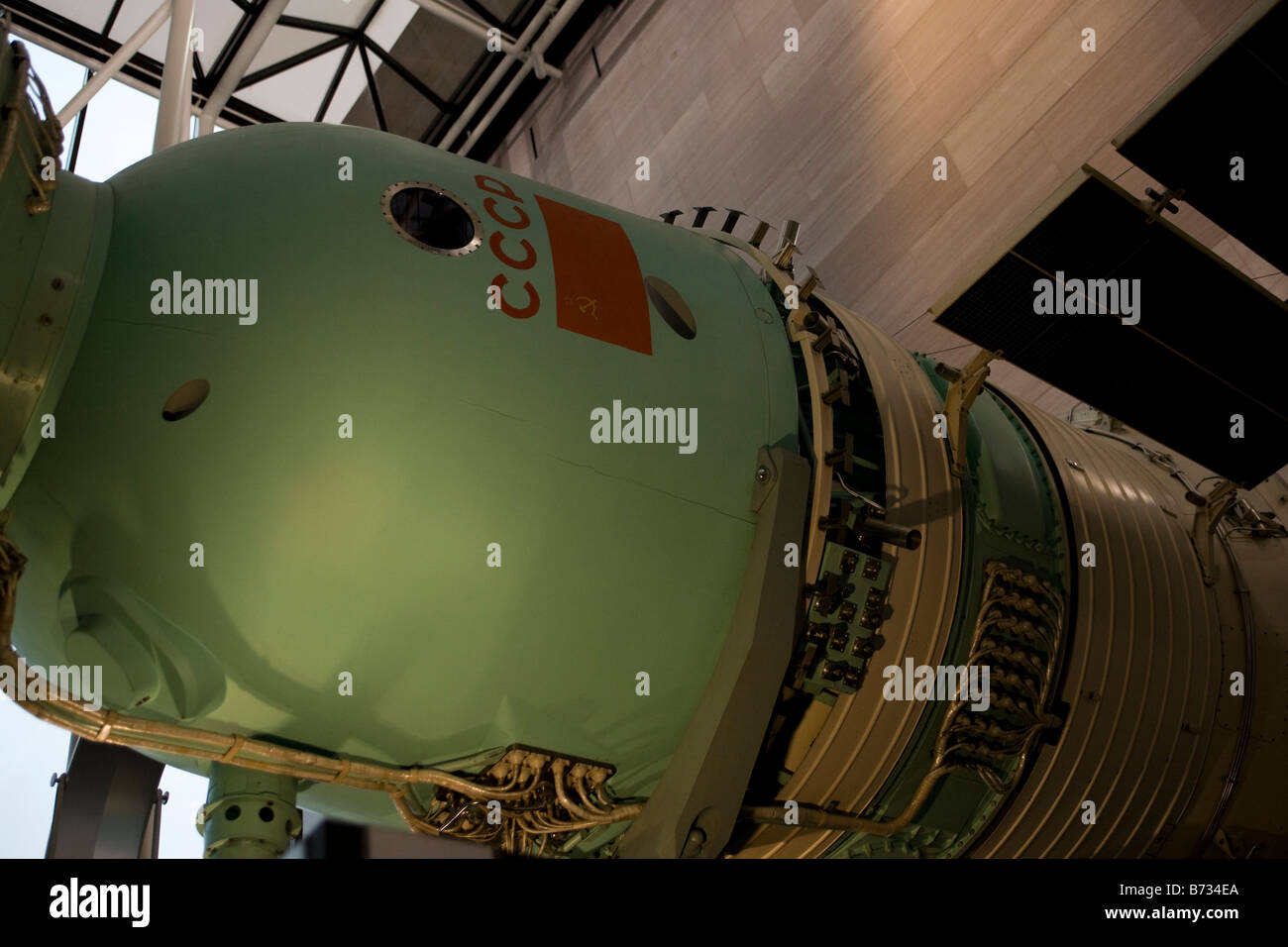 Soyuz docking module Stock Photo - Alamy