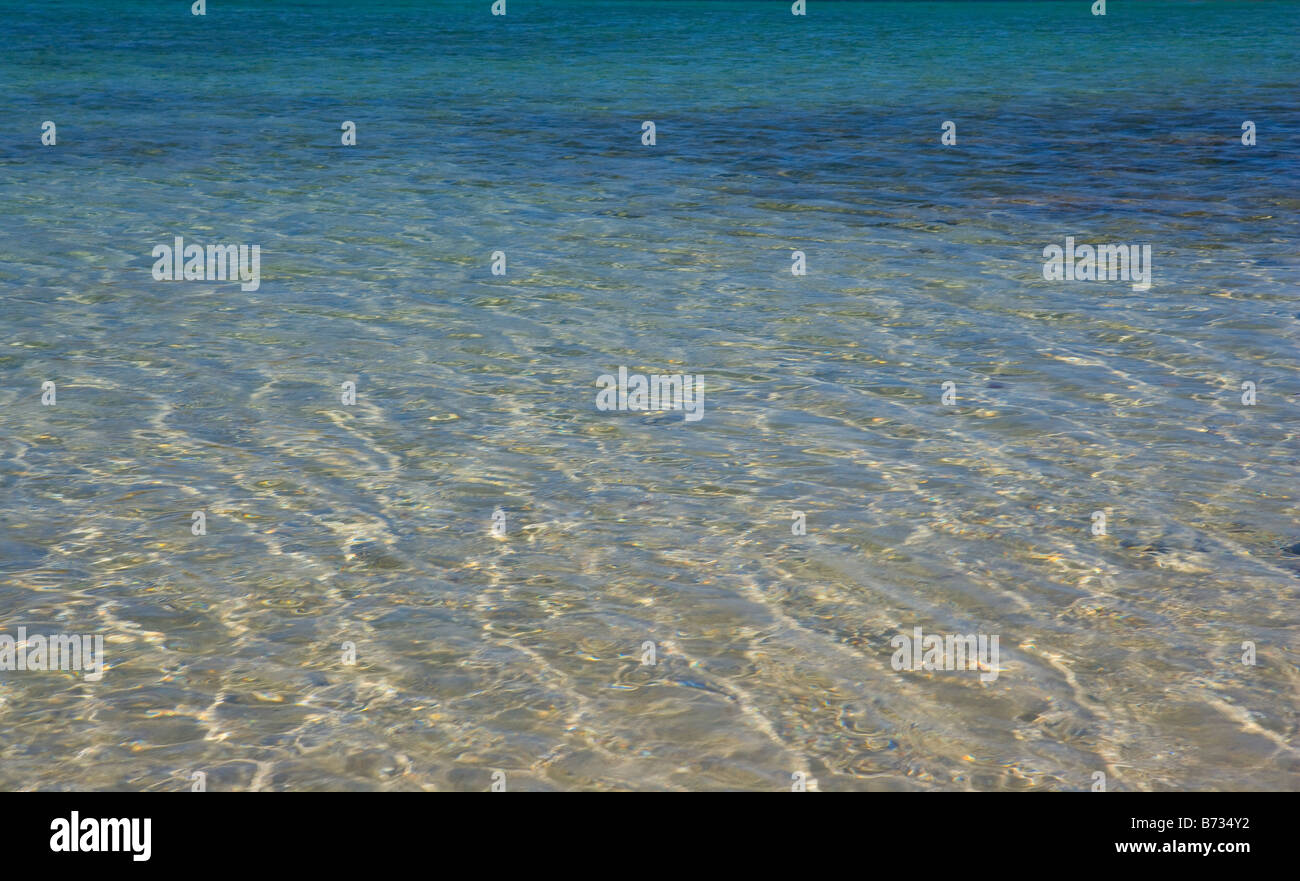 Clear water of the Mediterranean Sea Stock Photo - Alamy