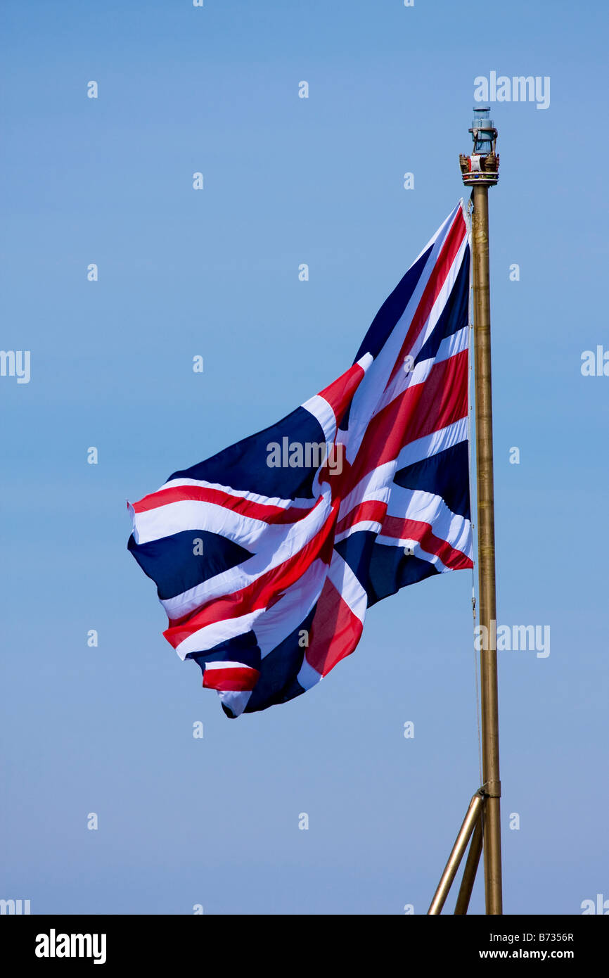 Flying the union jack flag hi-res stock photography and images - Alamy