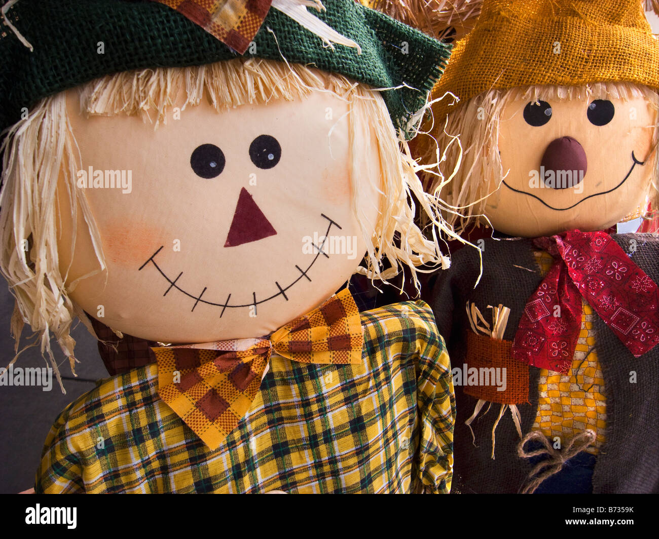 Scarecrow dummy straw hat hi-res stock photography and images - Alamy