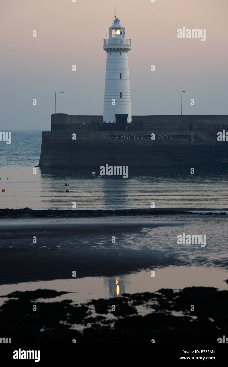Donaghadee lighthouse county down Northern Ireland UK Stock Photo - Alamy