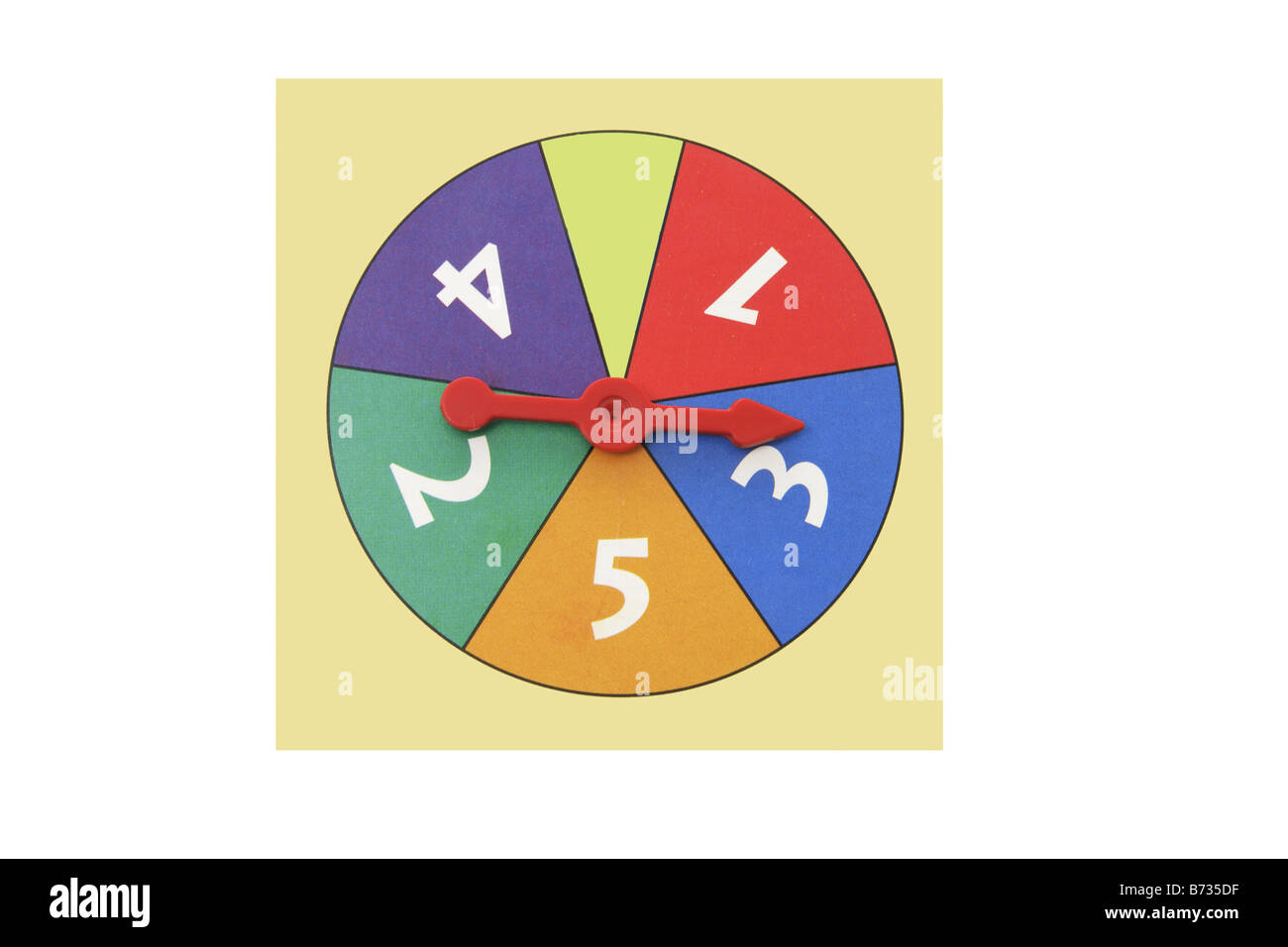 Toy Game Wheel Stock Photo - Alamy