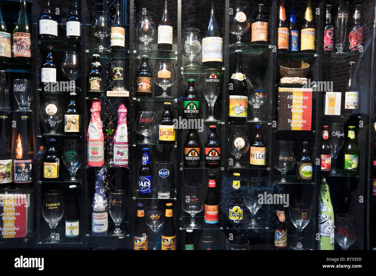 Bottles of local beers hi-res stock photography and images - Alamy