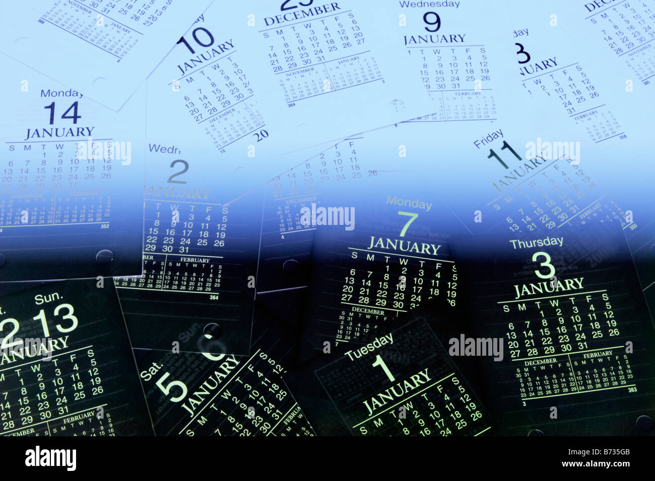 Daily calendar hi-res stock photography and images - Alamy